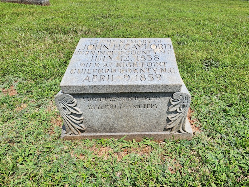 Trinity Cemetery - Historic Landmark Preservation Commission ...