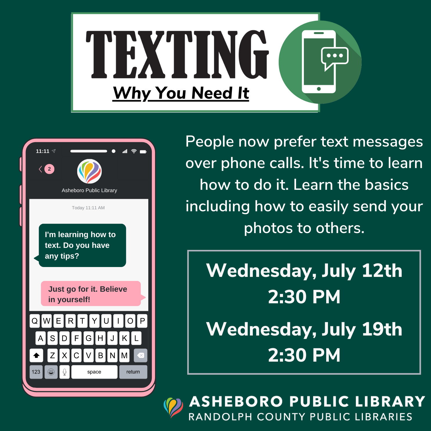 Home - Computer Classes - LibGuides at Randolph County Public Library